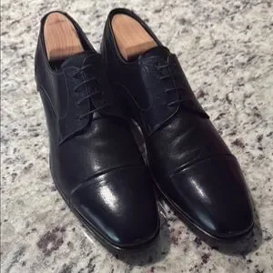 Pietro Pizzuti | Shoes | Pietro Pizzuti Black Leather Captoe Italian ...